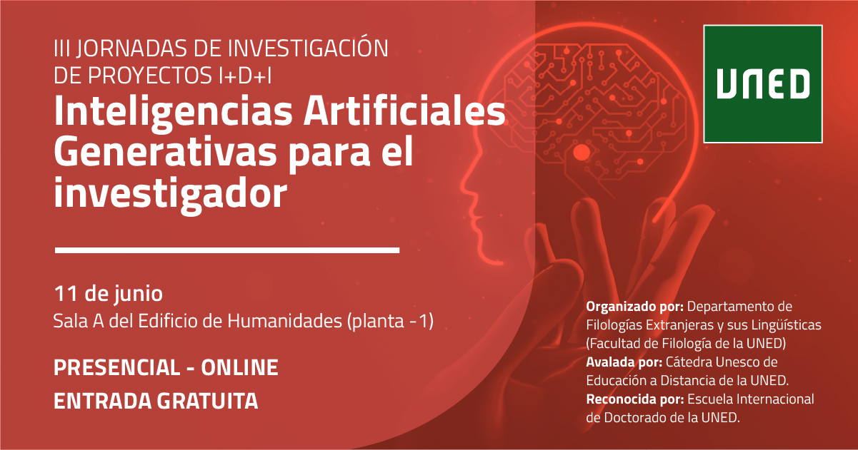 III Jornadas de Investigación de Proyectos I+D+i – Jornadas de Filologías Extranjeras UNED